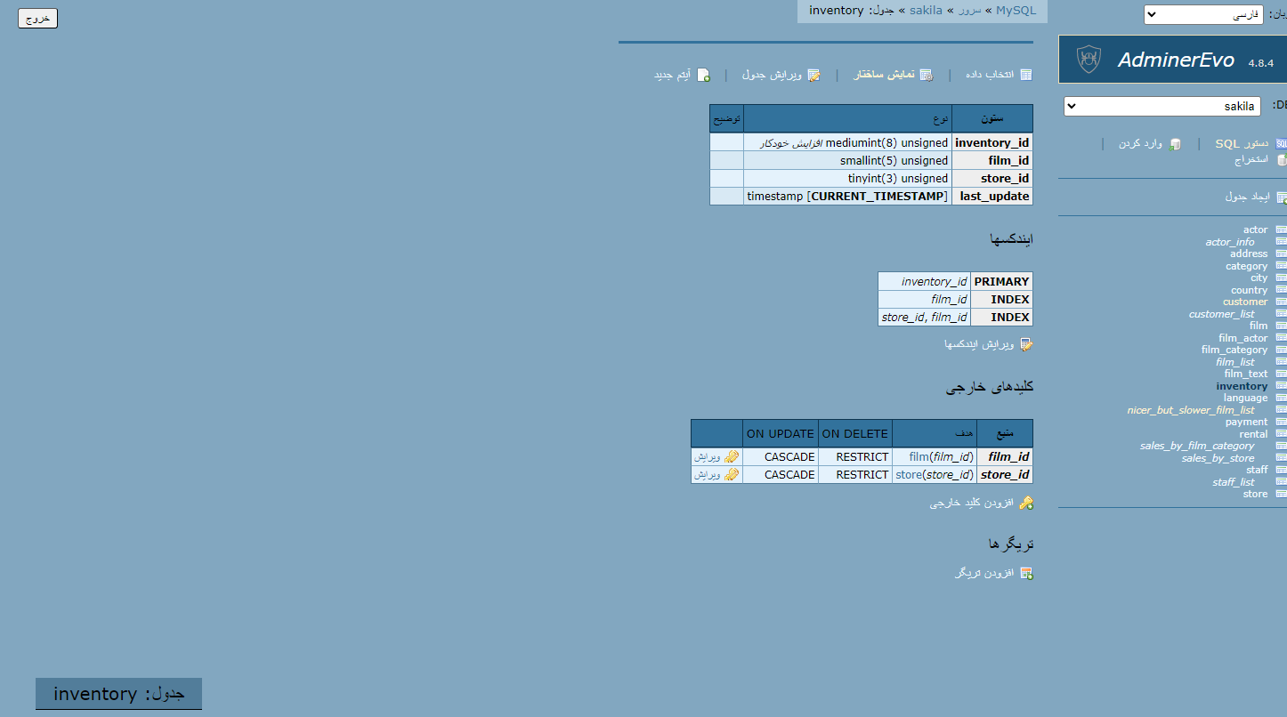 Theme for AdminerEvo | rmSOFT